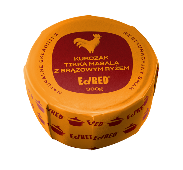KURCZAK TIKKA MASALA Z BRĄZOWYM RYŻEM – Sklep Ed Red